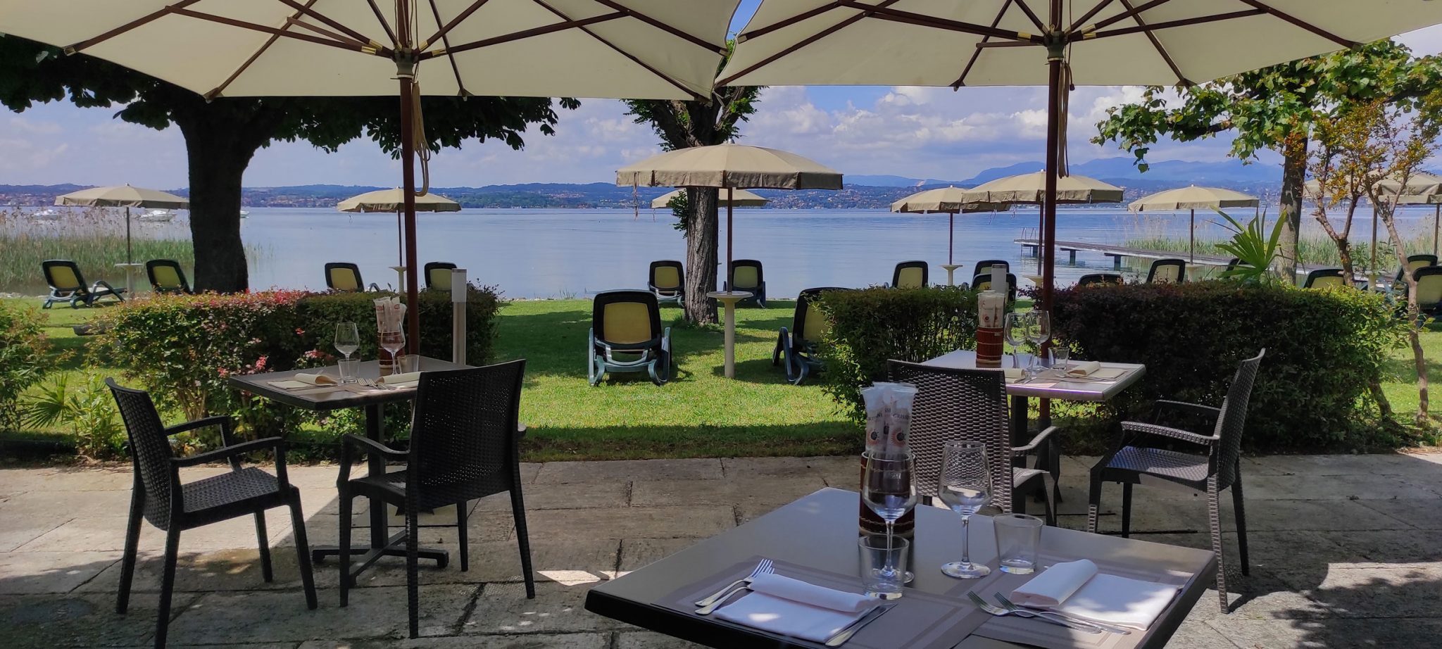 Ristorante sul lago a Sirmione | il Canneto | Relax in riva al lago